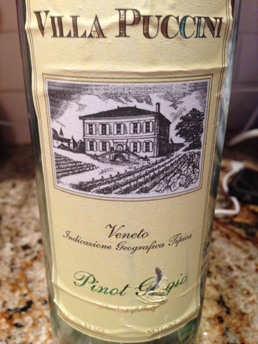 2013 Villa Puccini Pinot Grigio - Food & Wine Chickie Insider