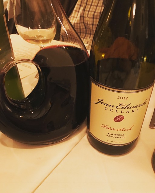 2012 Jean Edwards Cellars Petite Sirah - Food & Wine Chickie Insider